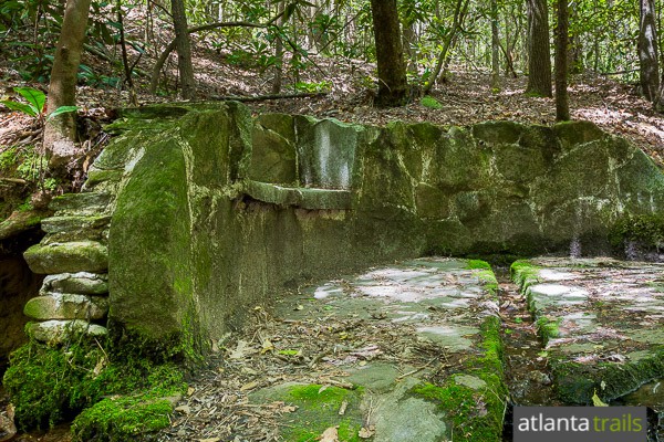 Angel Falls Trail: Hiking Lake Rabun Beach to double waterfalls