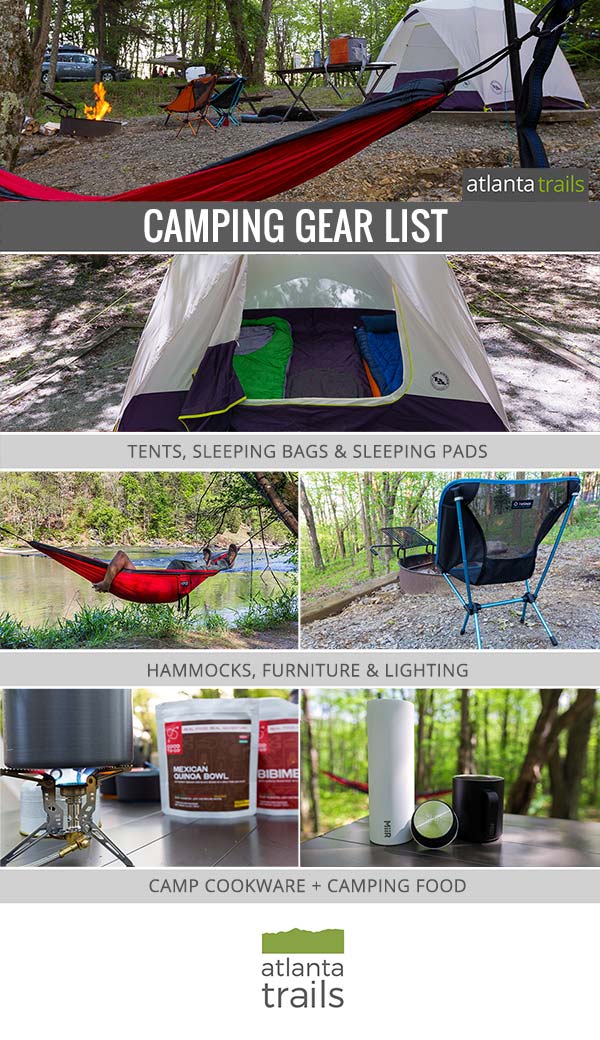 Camping Gear List: our essential camping checklist - trailful