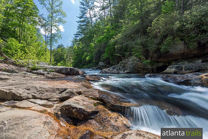 Jacks River Falls on the Beech Bottom Trail