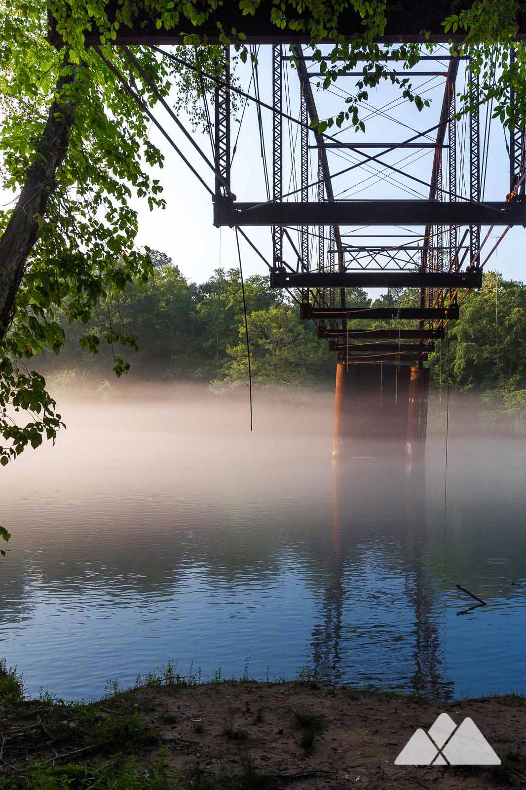 Jones Bridge Park Trail at the Chattahoochee River