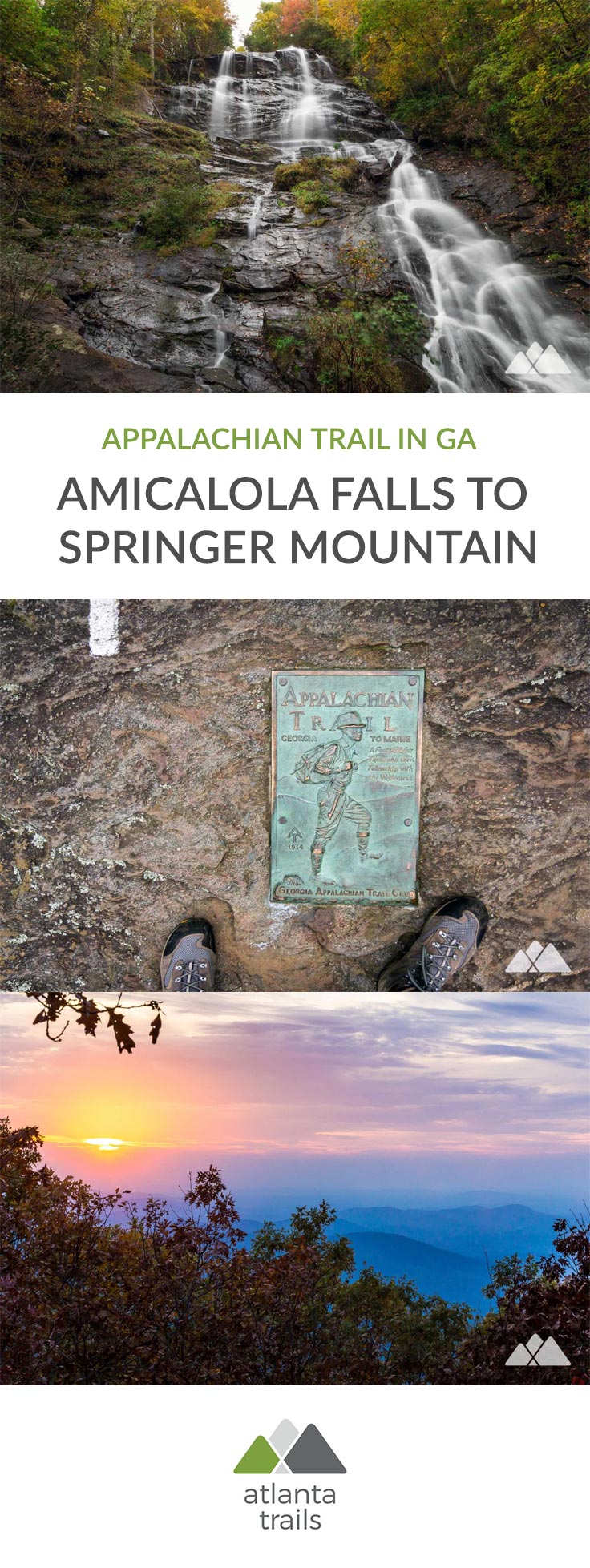 AT Approach Trail: Amicalola Falls to Springer Mountain