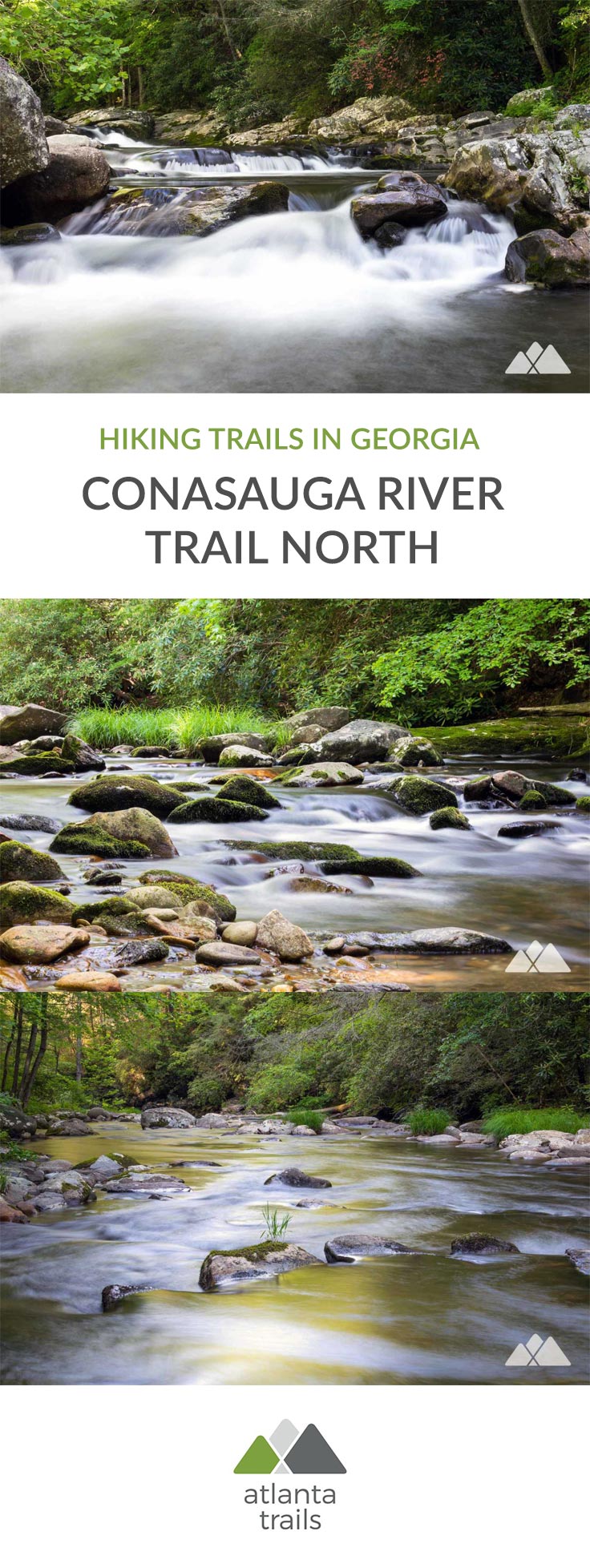 Hiking the upper Conasauga River Trail - Cohutta Wilderness