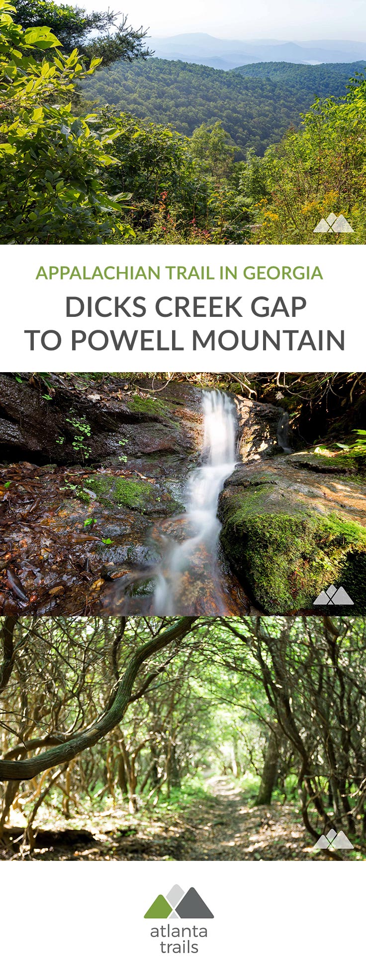 Appalachian Trail: Dicks Creek Gap to Powell Mountain