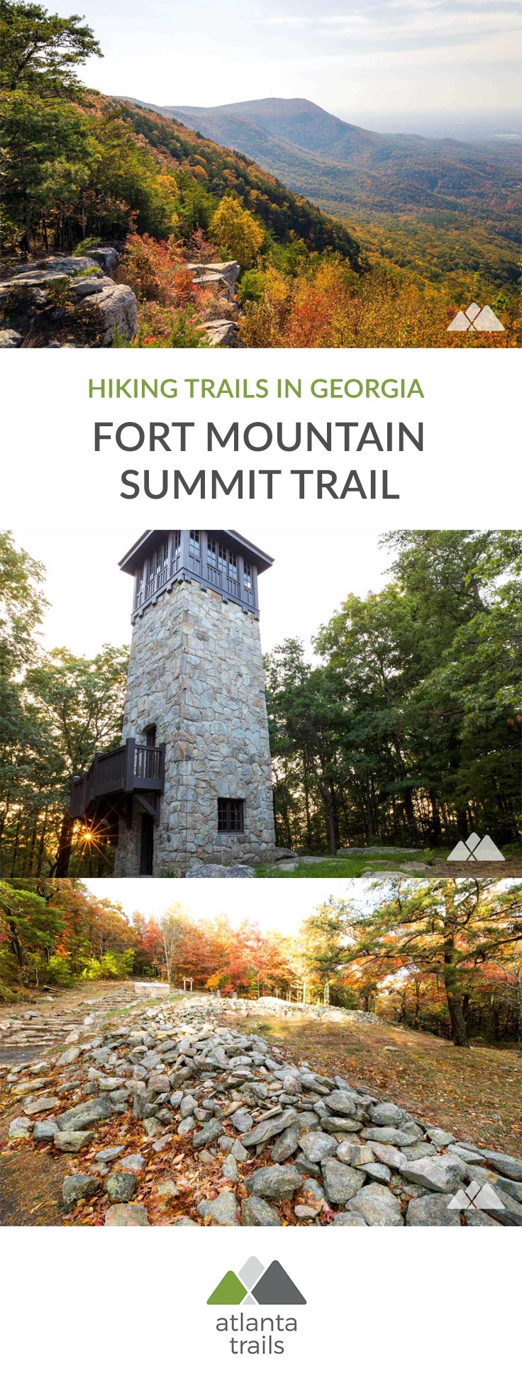 Fort Mountain State Park Wall, Overlook & Tower Trails