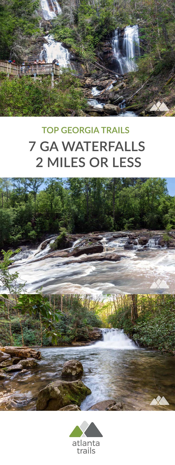 7 Short (but great!) Georgia Waterfall Hikes Under 2 Miles