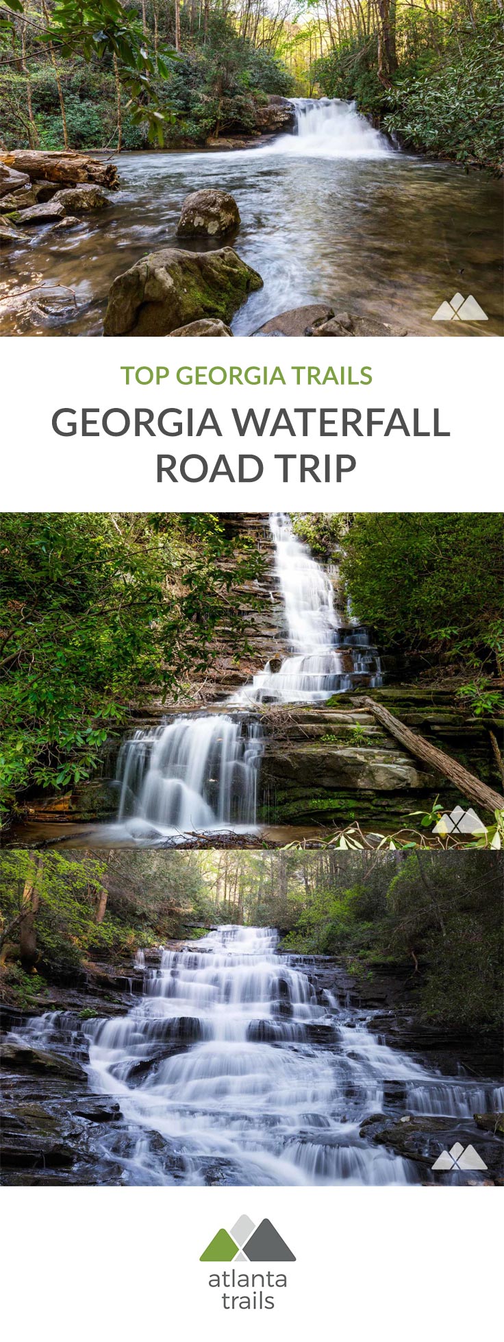 Georgia waterfall road trip: four waterfalls, one day of adventure