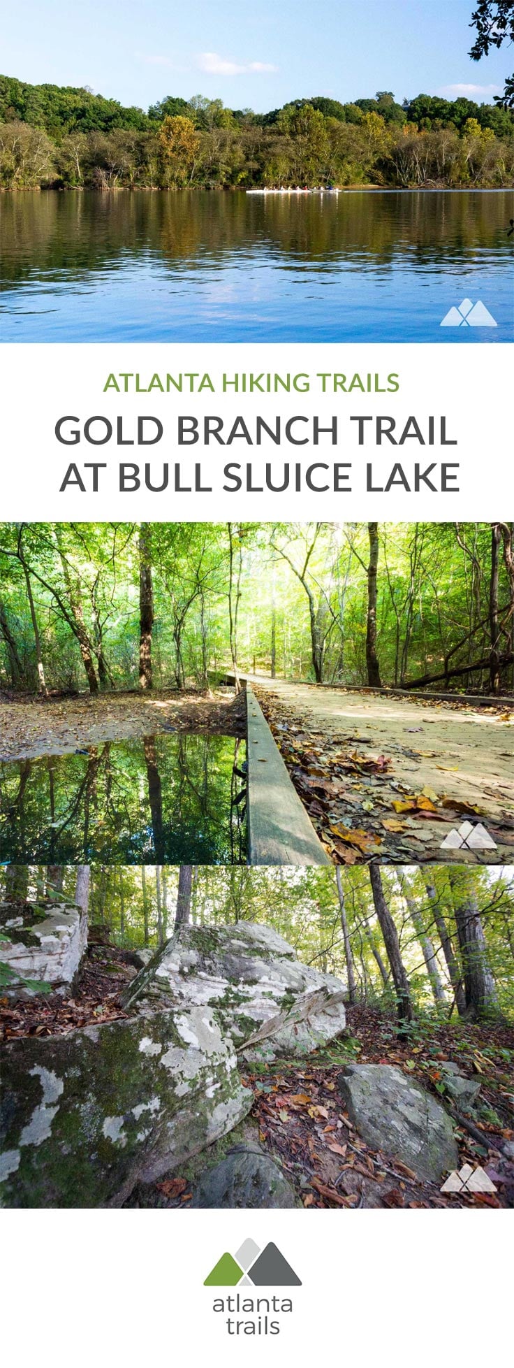 Gold Branch Trail at Bull Sluice Lake