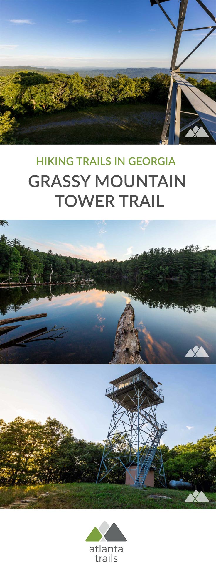 Lake Conasauga: Grassy Mountain Tower Trail - Atlanta Trails
