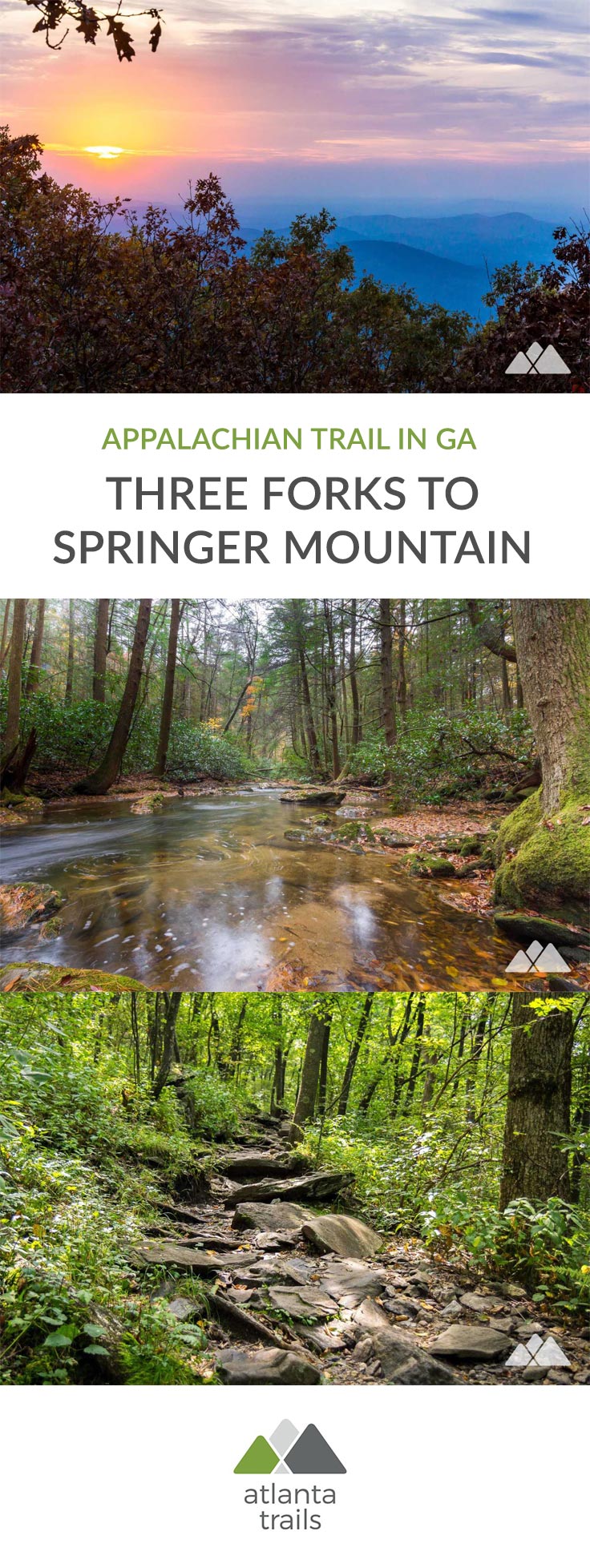 Appalachian Trail: Three Forks to Springer Mountain