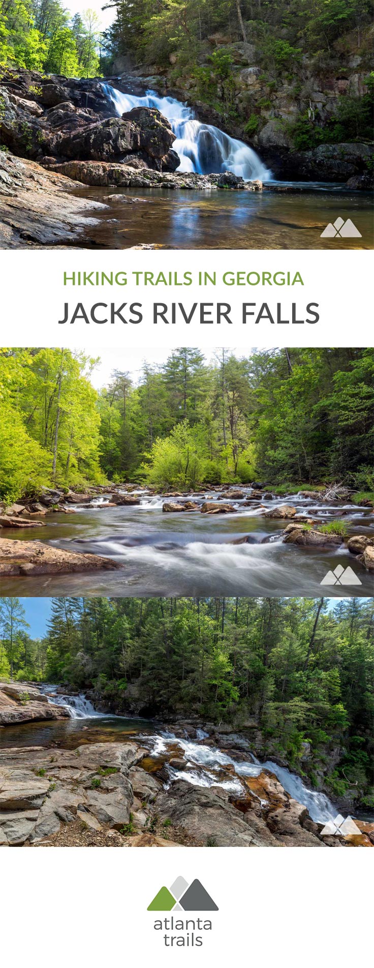Jacks River Falls on the Beech Bottom Trail