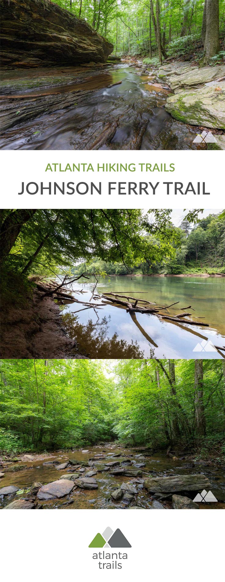 Johnson Ferry Trail at the Chattahoochee River