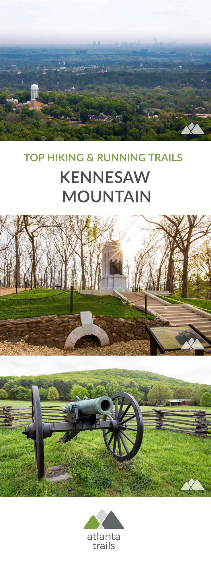 Kennesaw Mountain: our favorite hiking & running trails - Atlanta Trails