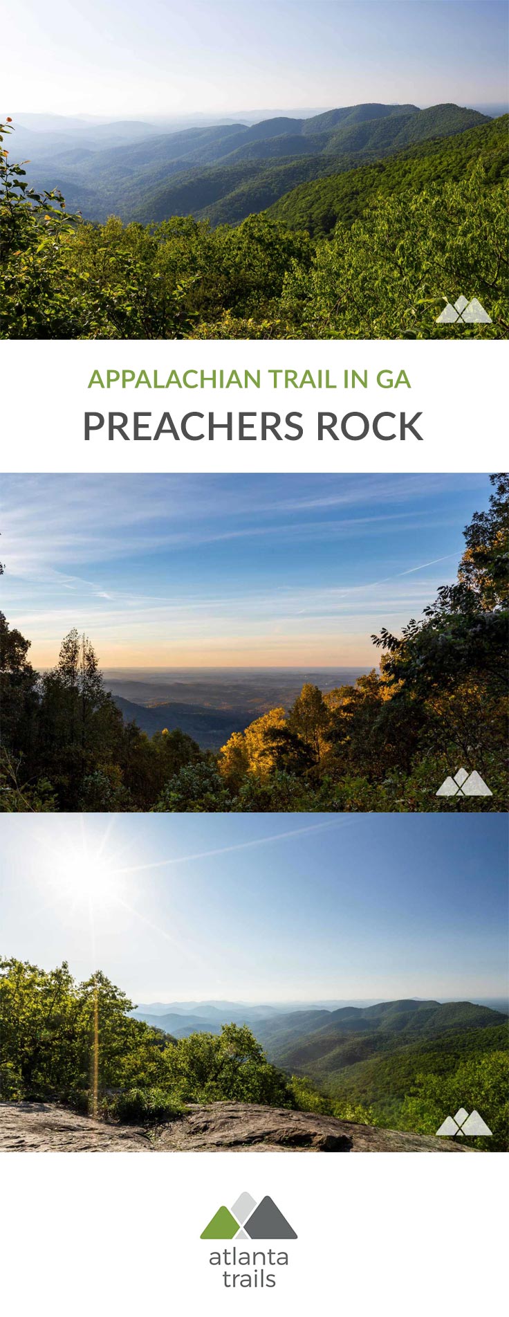 Preachers Rock on the Appalachian Trail - Atlanta Trails