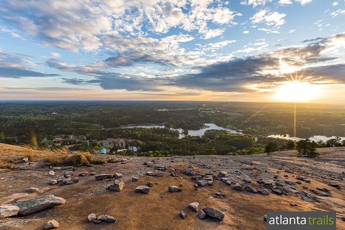 Stone Mountain hiking: the Walk-Up Mountaintop Trail