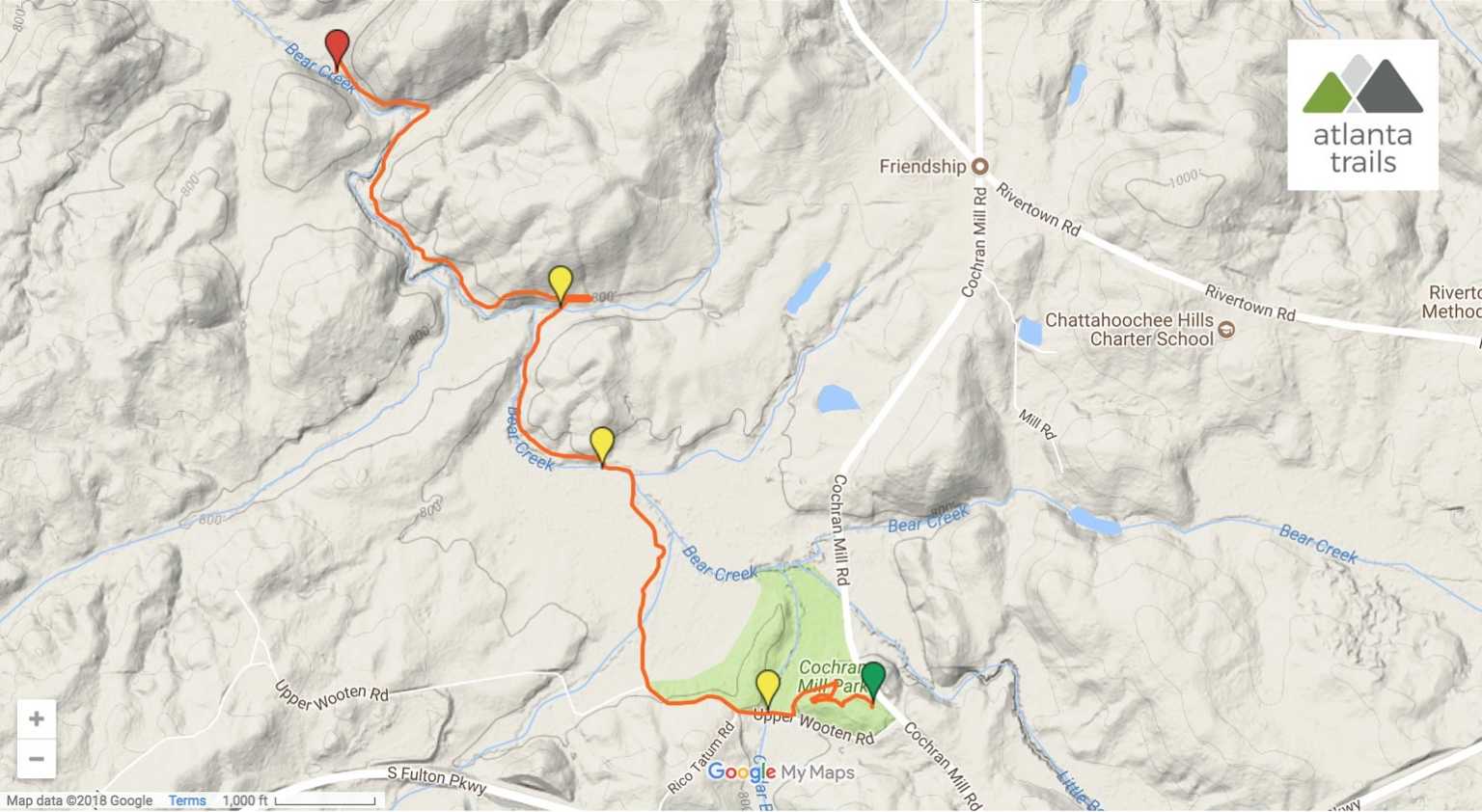 Cochran Mill Park: Hiking the Henry Mill Falls Trail