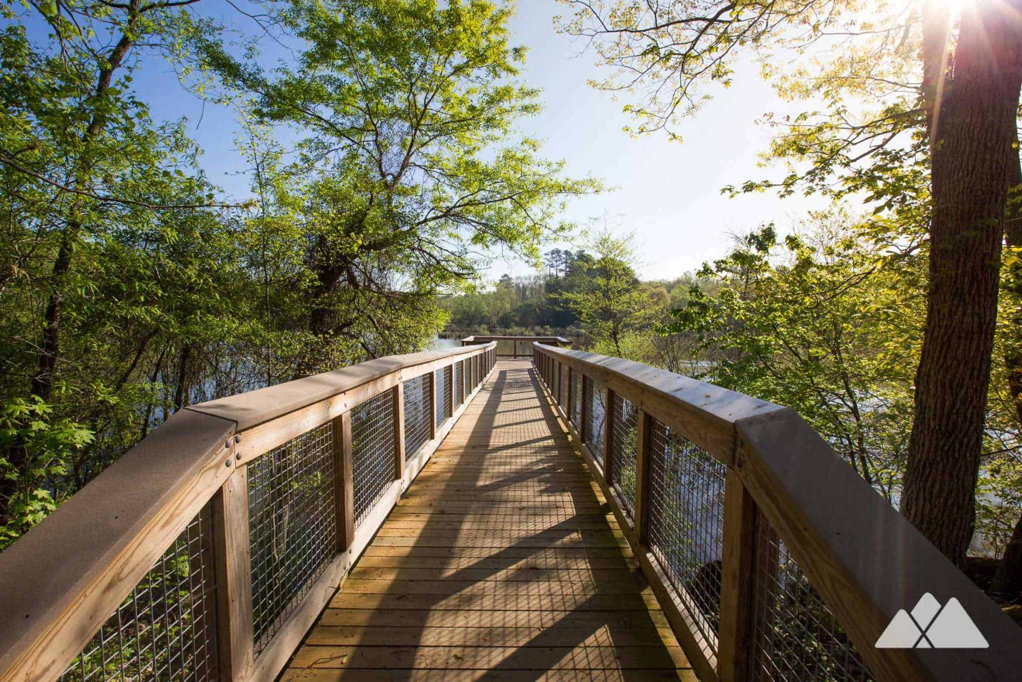 George Pierce Park: running the Ivy Creek Greenway