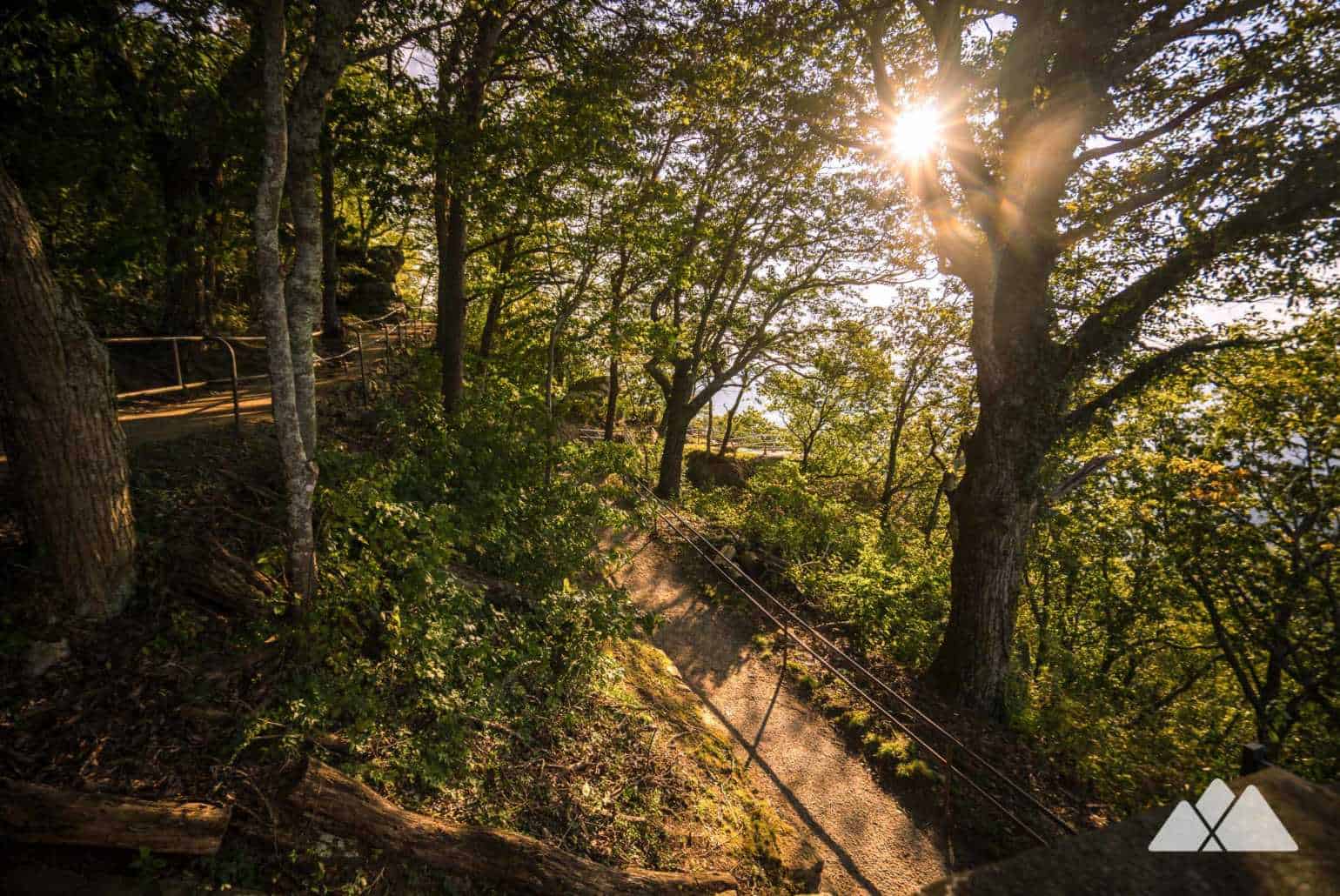 Sunset Rock: hiking from Point Park on Lookout Mountain