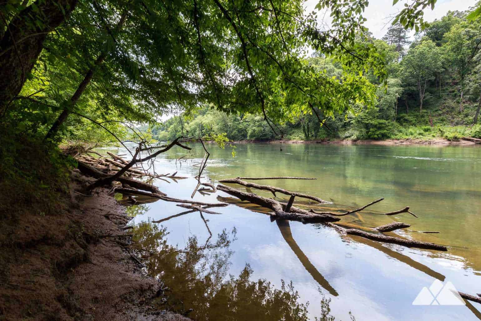 Johnson Ferry Trail at the Chattahoochee River
