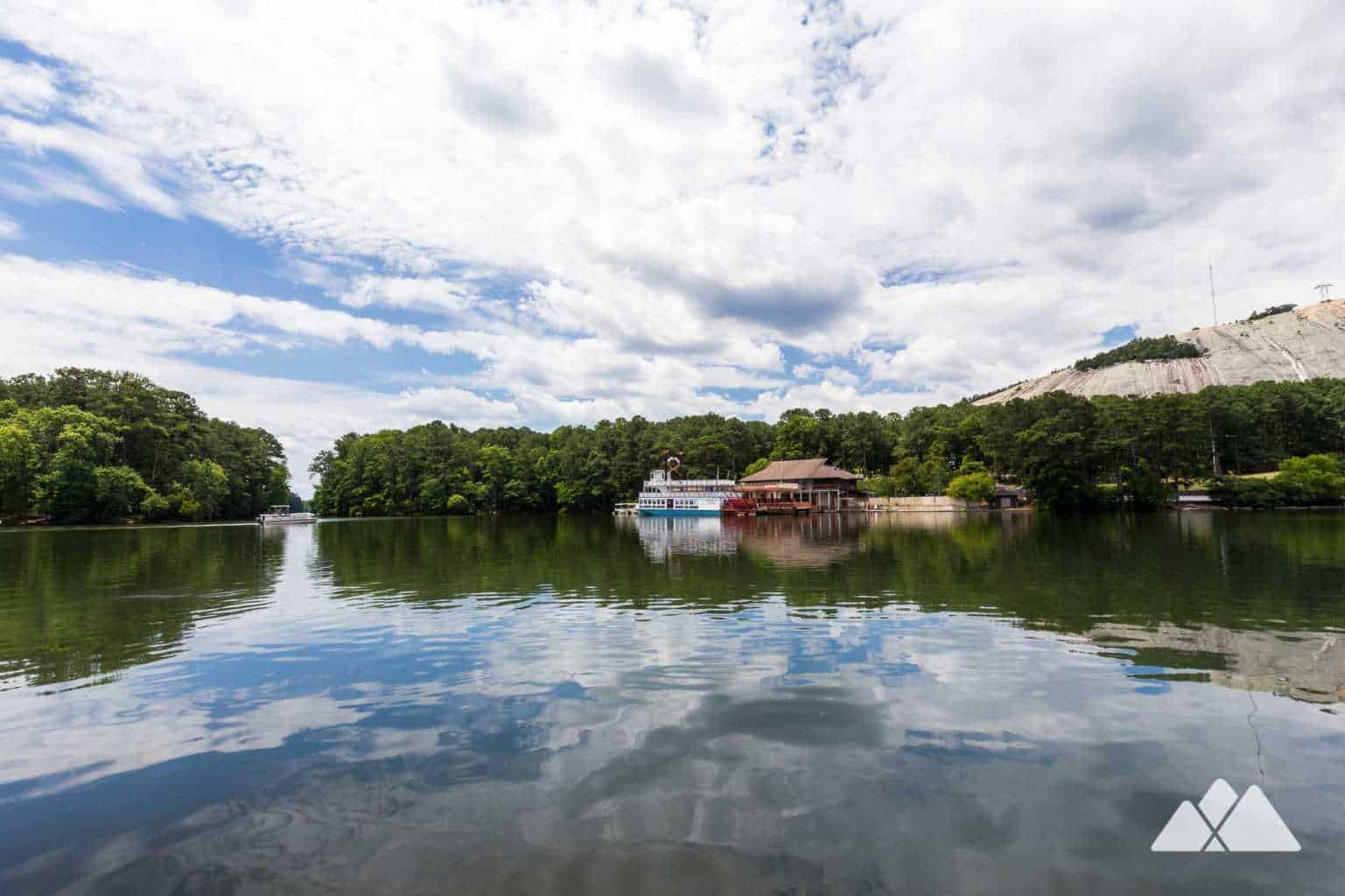 Kayaking Stone Mountain Lake in Atlanta