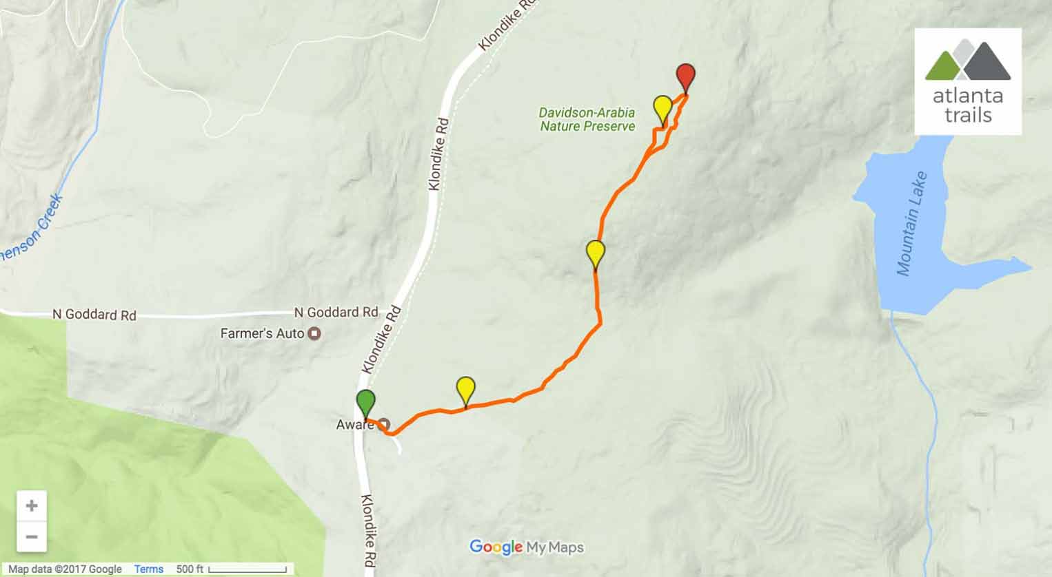 Arabia Mountain Top Trail