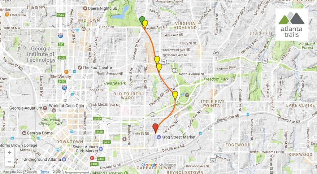 Atlanta BeltLine Eastside Trail