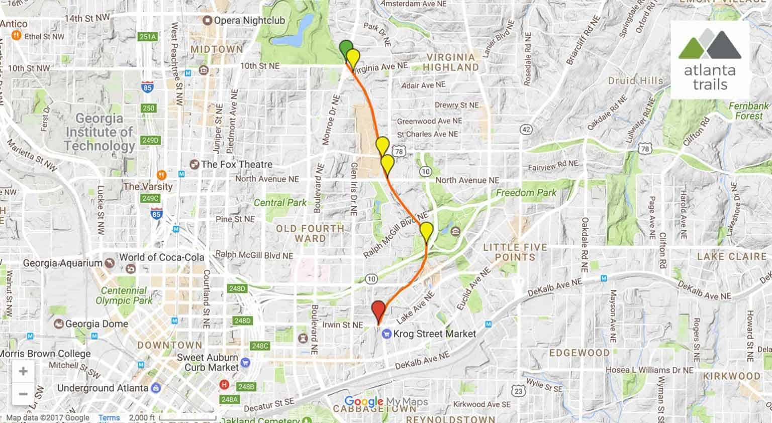 Atlanta BeltLine Eastside Trail