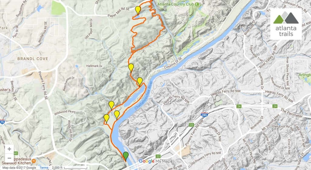 Cochran Shoals to Sope Creek: top hikes on the Chattahoochee River