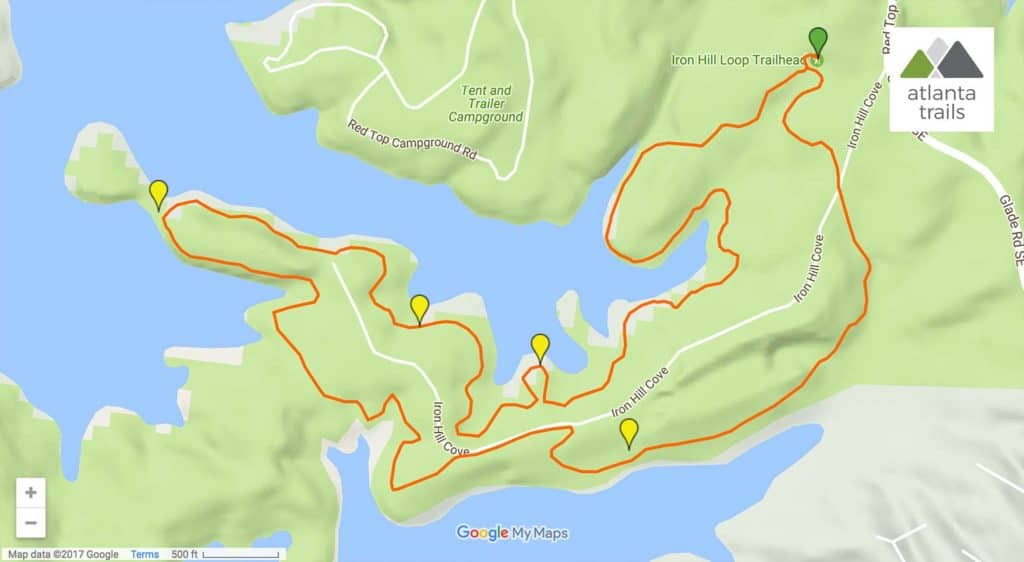 Red Top Mountain State Park: Hiking the Iron Hill Loop Trail