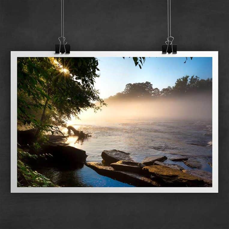 Jones Bridge Park Trail at the Chattahoochee River